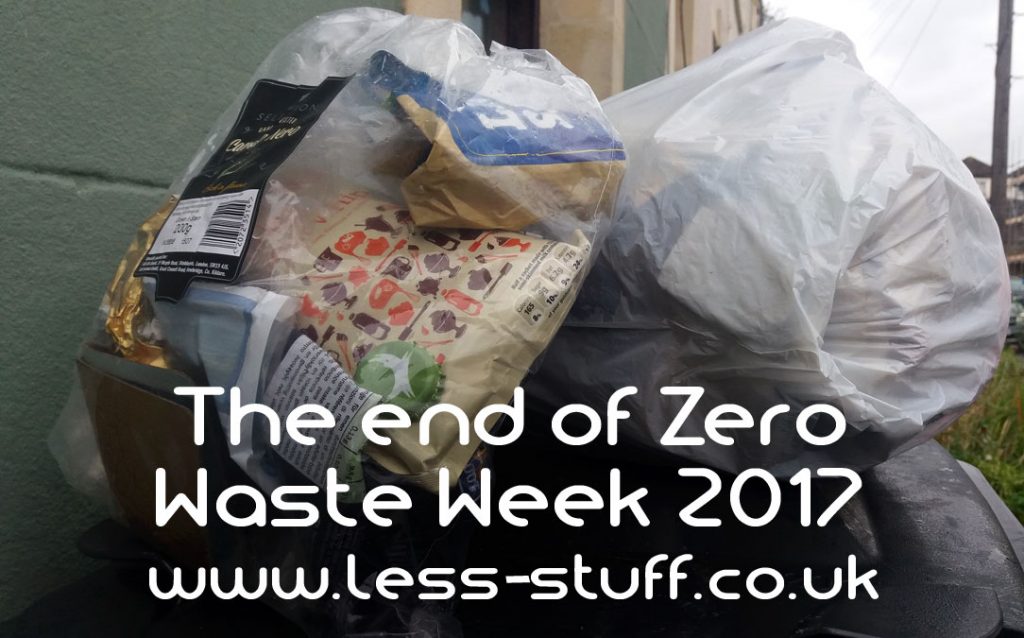Zero Waste Week 2017 - budget ways to be zero waste - Less Waste