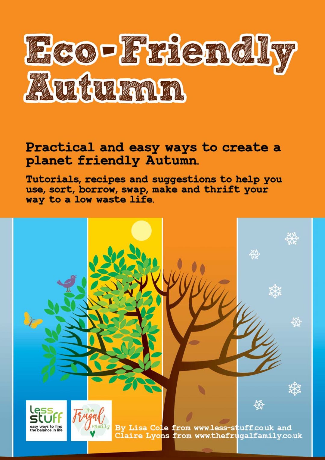 Eco-Friendly Autumn Workbook Printable PDF - Less Waste